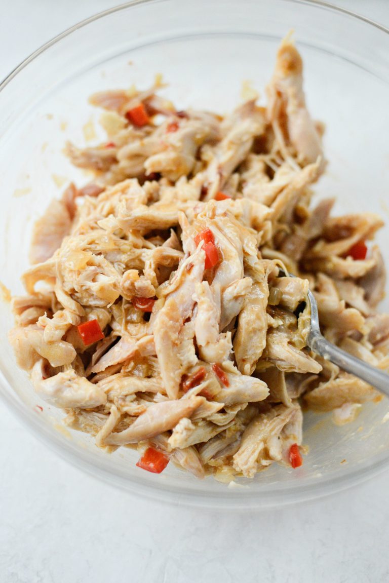 Lighter Chicken Enchiladas - Simply Scratch