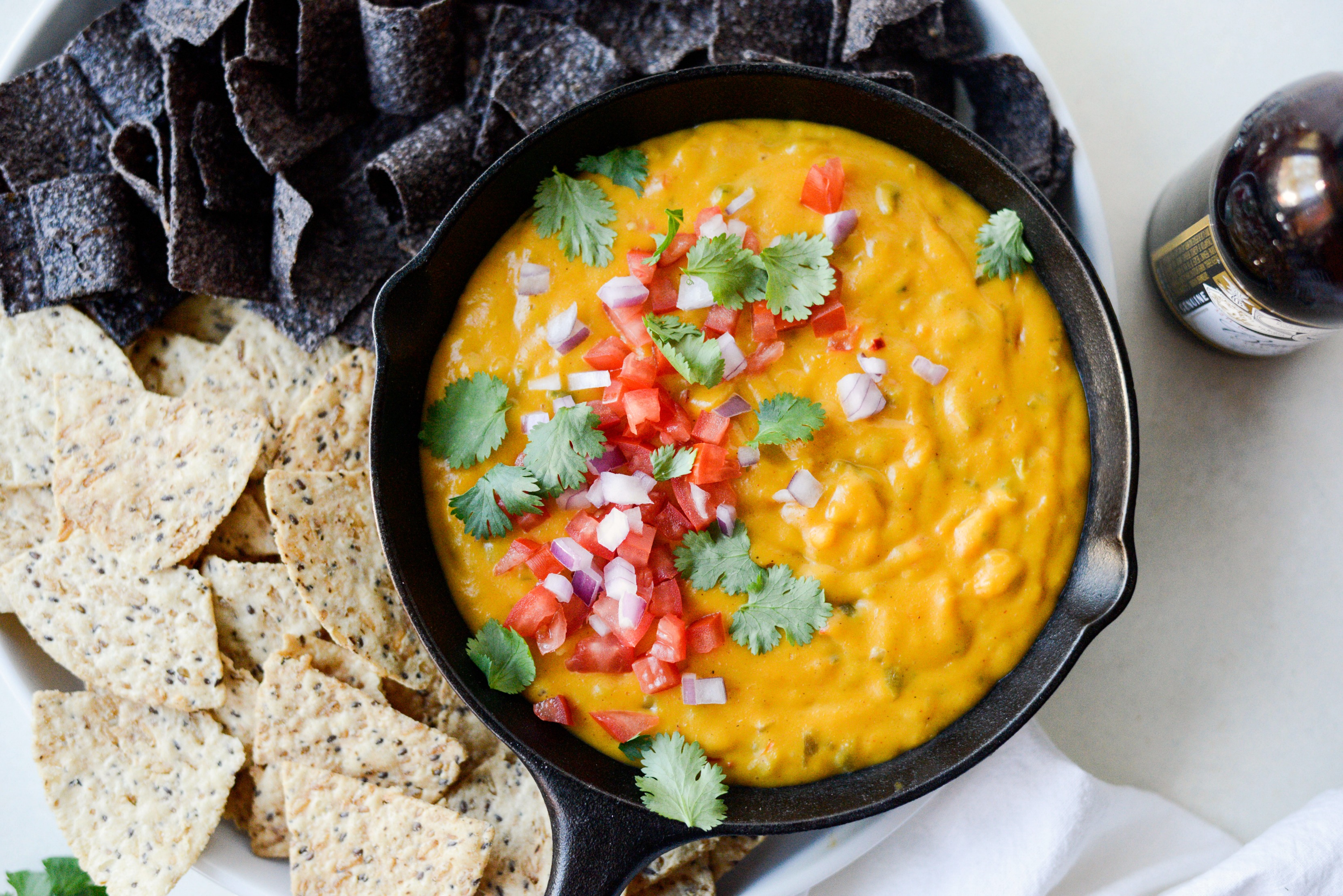 Spicy Squash Queso - Simply Scratch