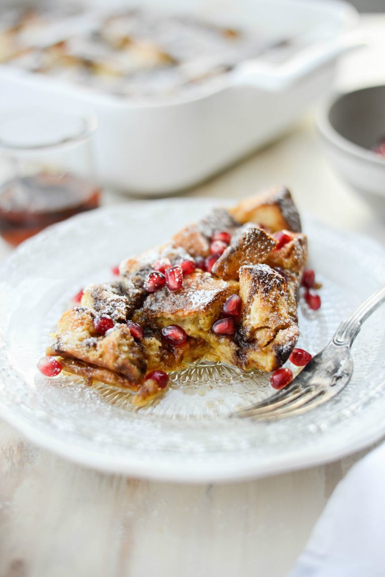 Gingerbread French Toast Bake - Simply Scratch