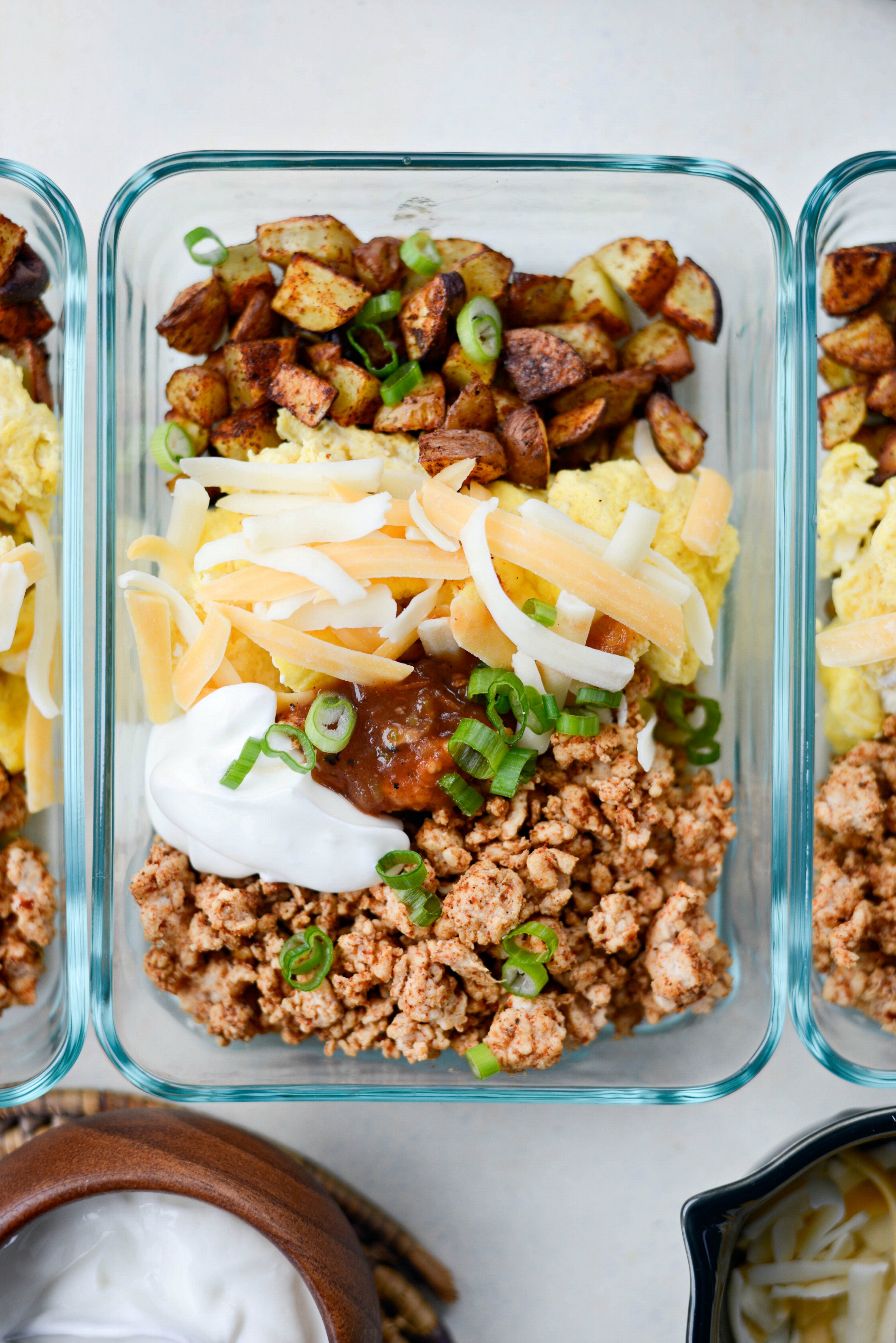 Turkey Taco Breakfast Scramble (Meal Prep!) - Simply Scratch