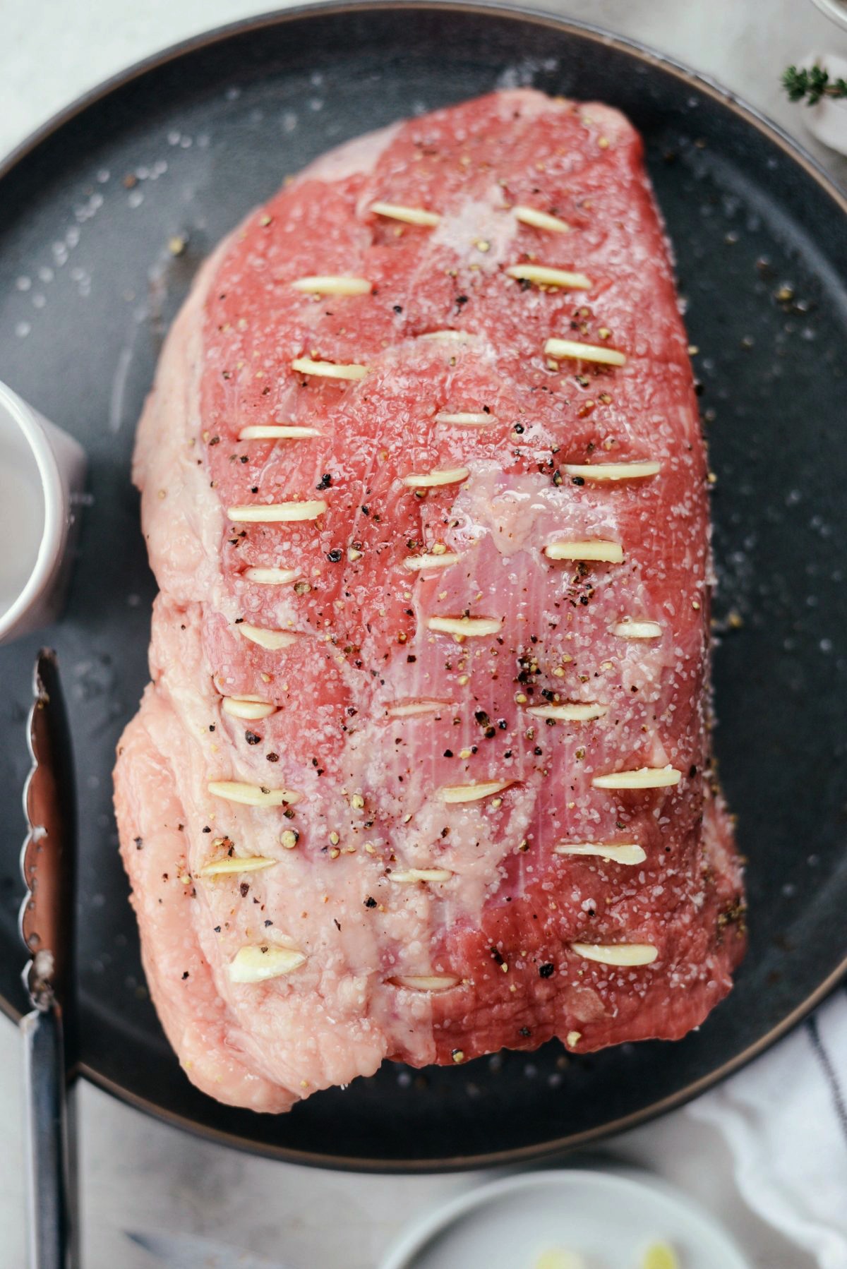 Homemade Roast Beef with Easy Au jus - Simply Scratch