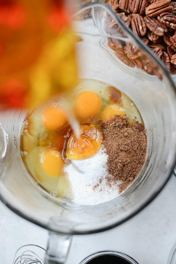 Gingerbread Pecan Slab Pie - Simply Scratch
