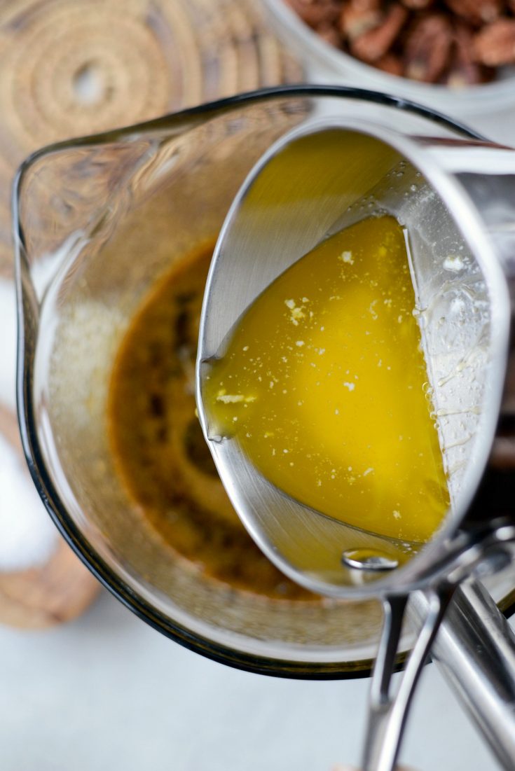 Gingerbread Pecan Slab Pie - Simply Scratch