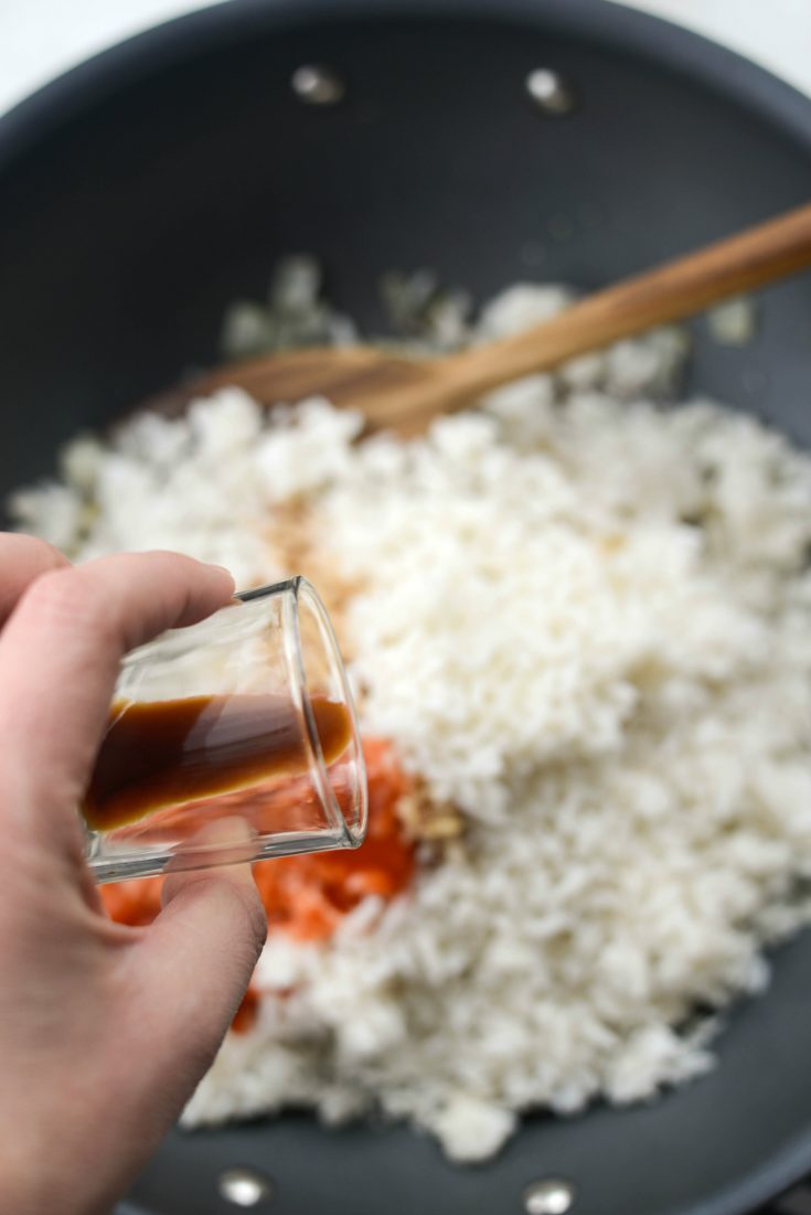 Crispy Fried Chicken Fried Rice - Simply Scratch