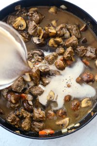 Guinness Beef Pot Pie with Irish Cheddar Crust - Simply Scratch