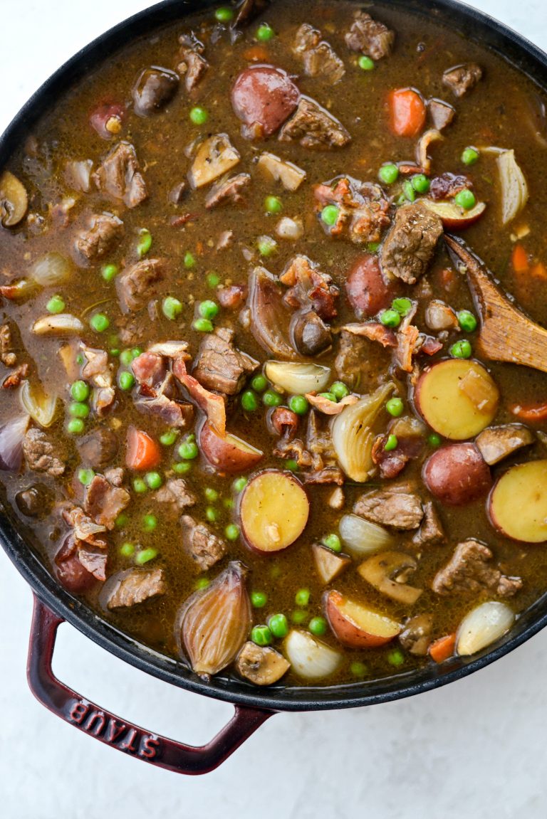 Guinness Beef Pot Pie with Irish Cheddar Crust - Simply Scratch