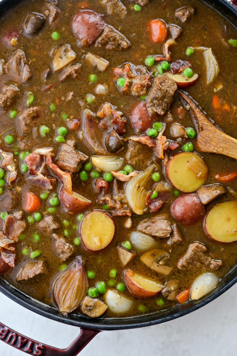 Guinness Beef Pot Pie with Irish Cheddar Crust - Simply Scratch