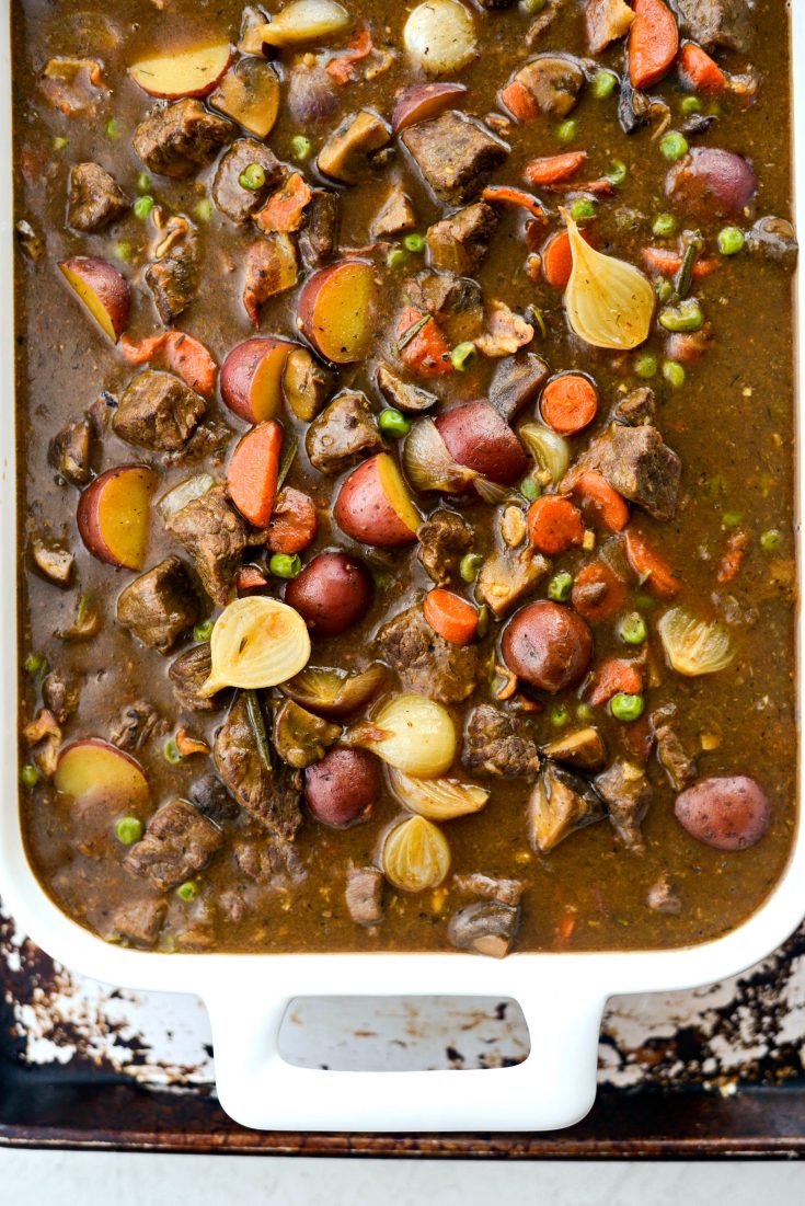 Guinness Beef Pot Pie with Irish Cheddar Crust - Simply Scratch