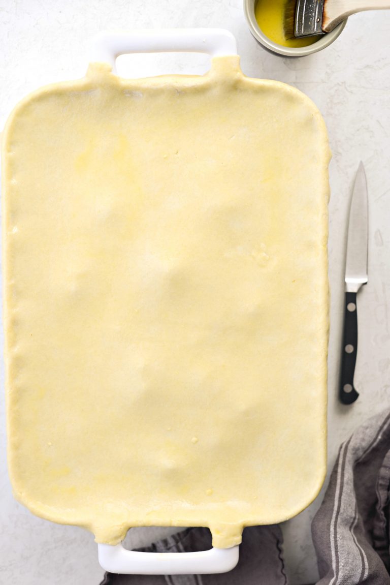 Guinness Beef Pot Pie with Irish Cheddar Crust - Simply Scratch