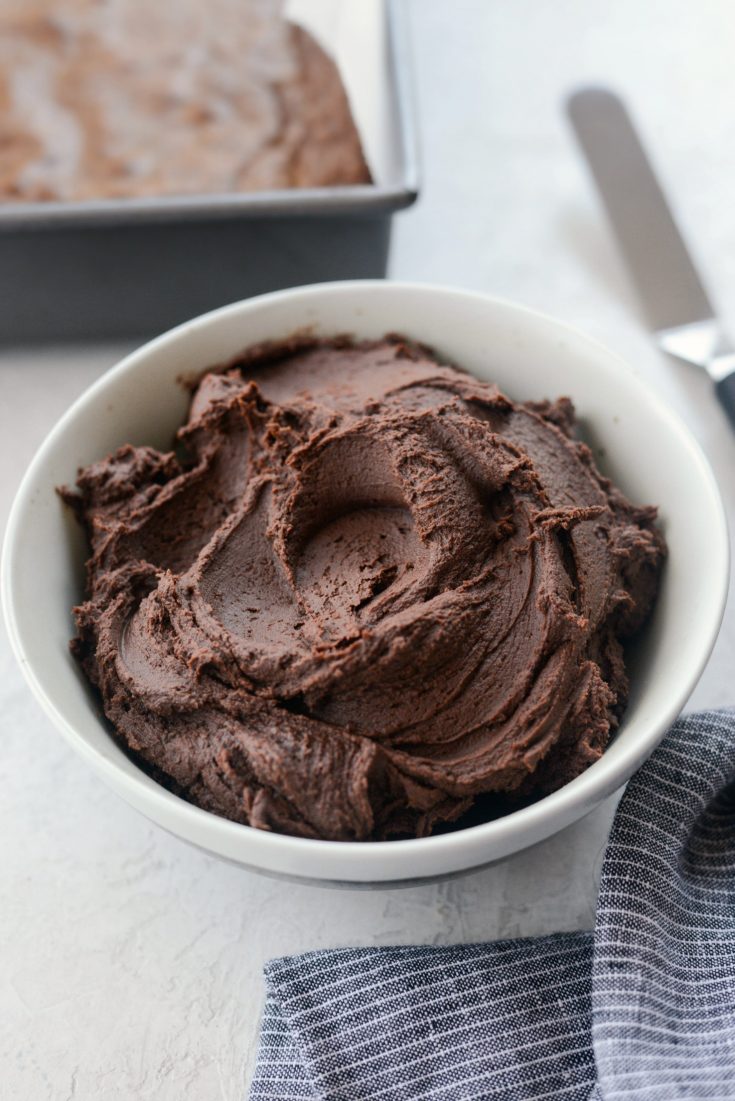 Homemade Chocolate Frosting - Simply Scratch