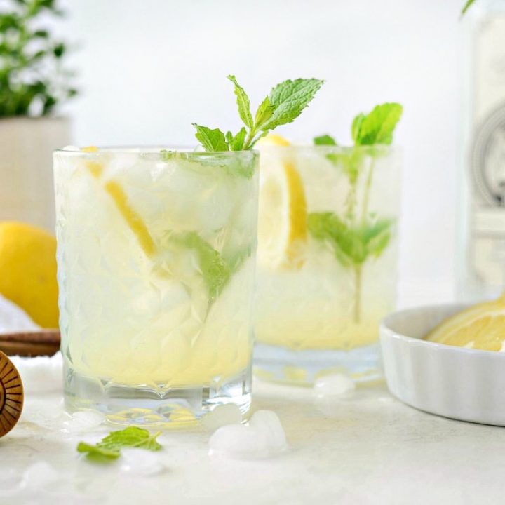 Lemon Gin Fizz - Simply Scratch