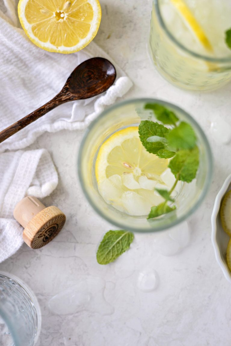 Lemon Gin Fizz - Simply Scratch