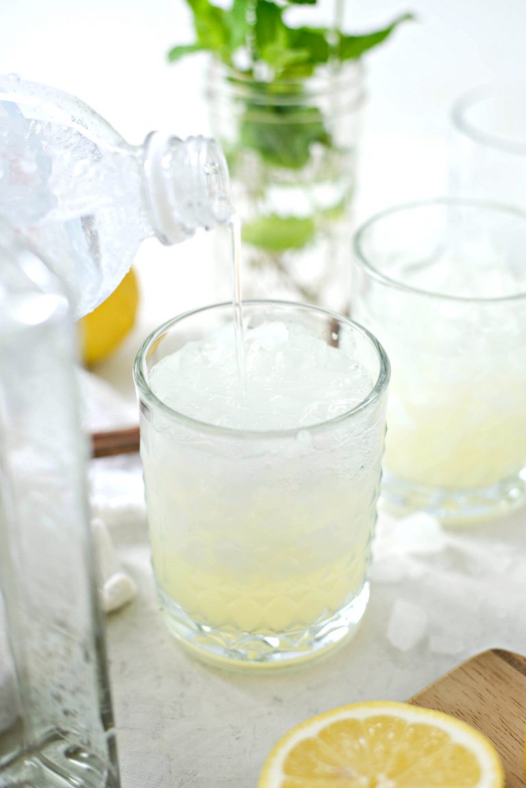Lemon Gin Fizz - Simply Scratch