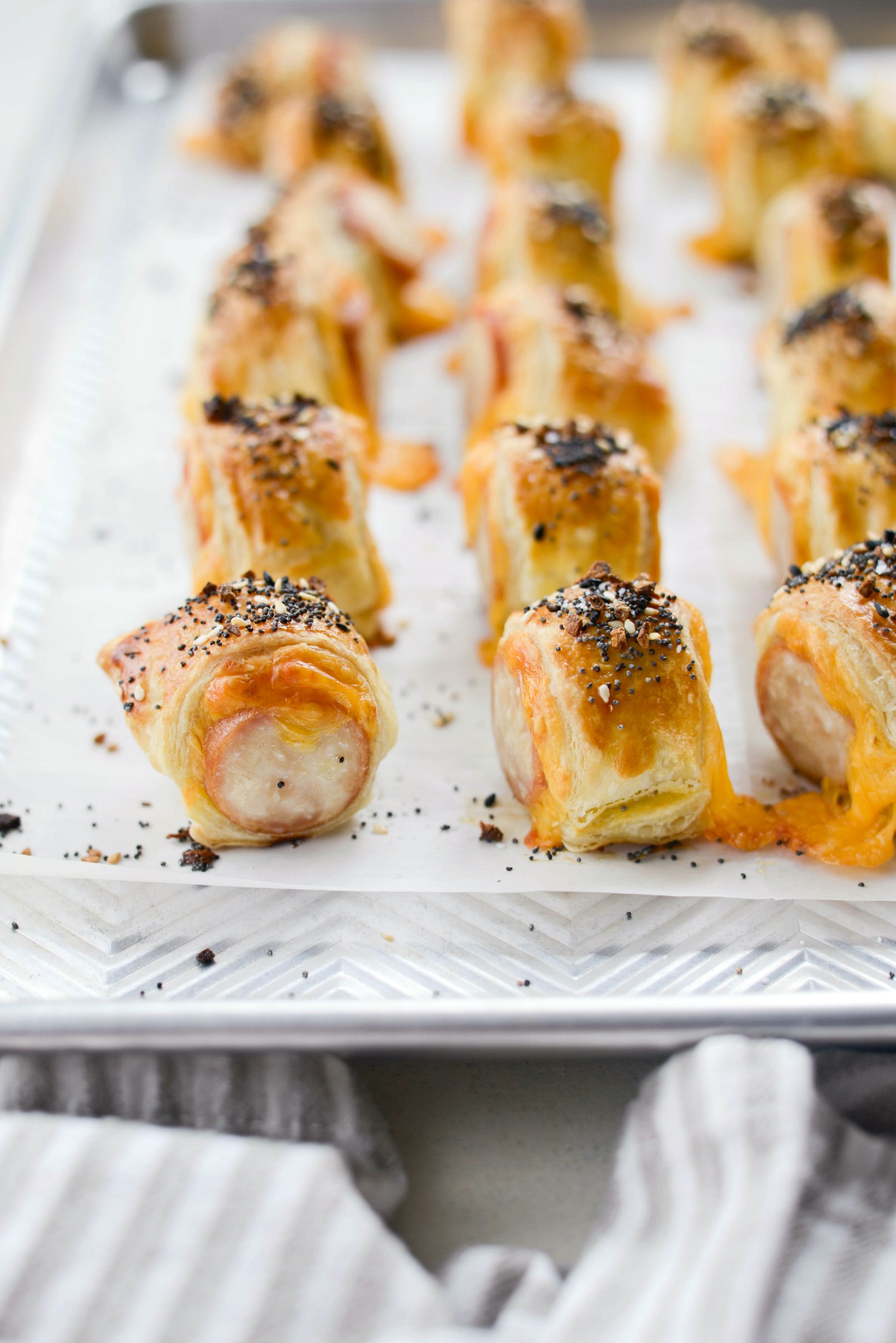 Pigs in a Blanket with Jalapeño Mustard Dip - Simply Scratch