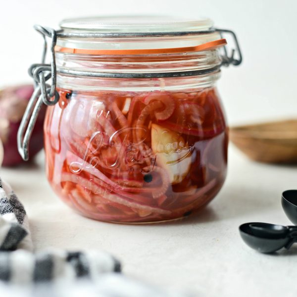 Pickled Red Onions - Simply Scratch