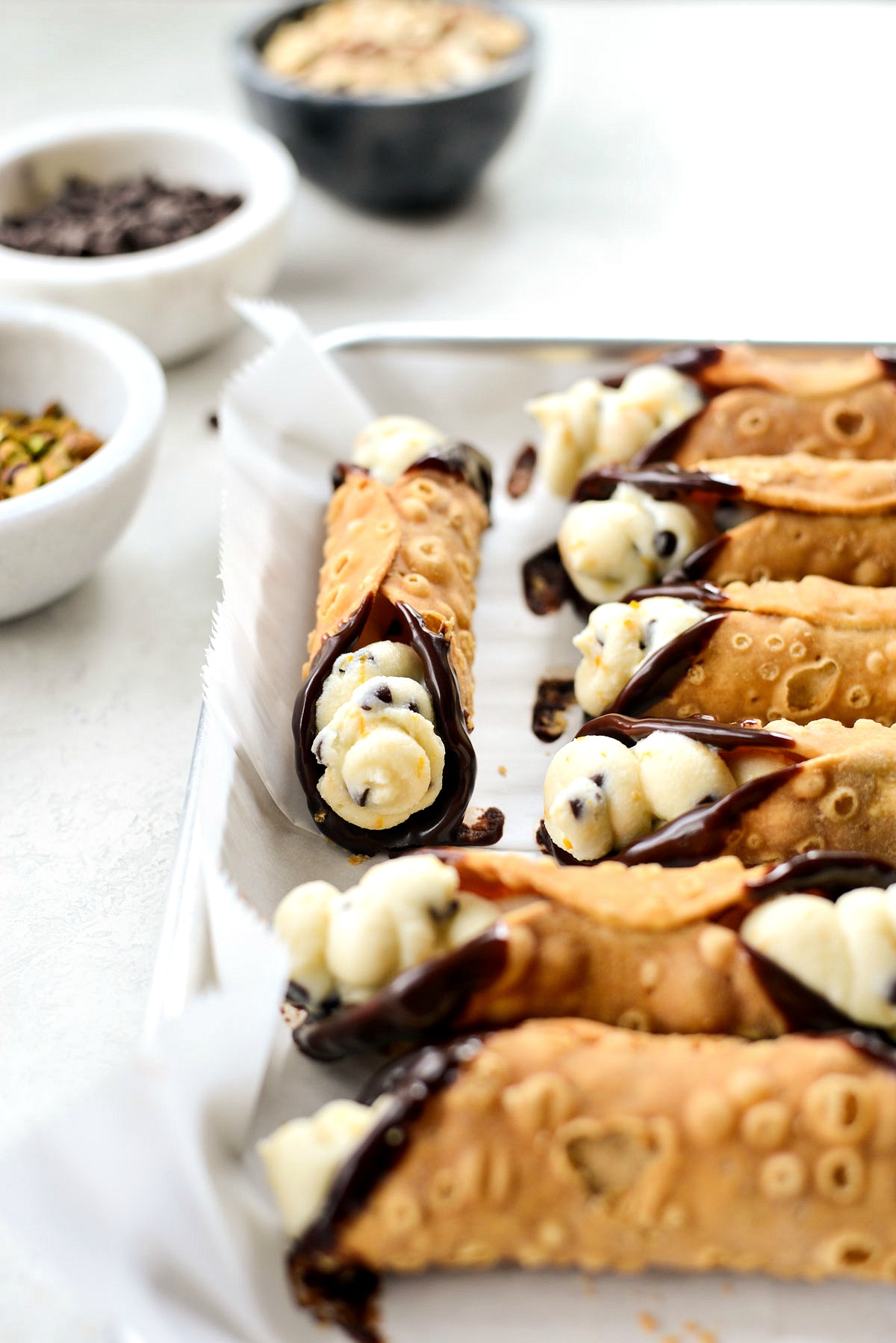 Easy Homemade Cannolis - Simply Scratch