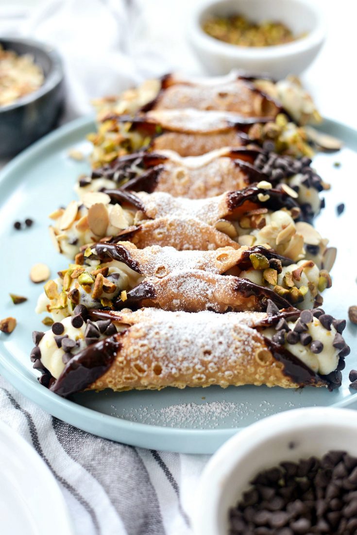 Easy Homemade Cannolis - Simply Scratch