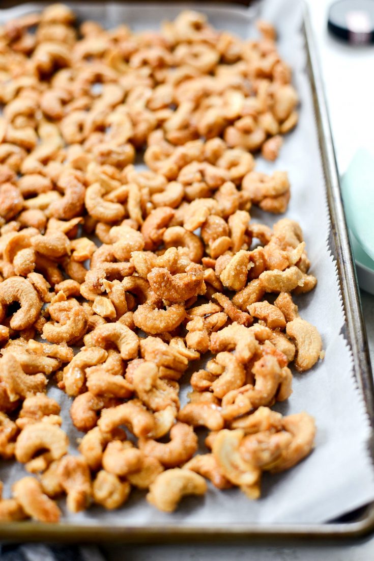 Honey Roasted Cashews - Simply Scratch