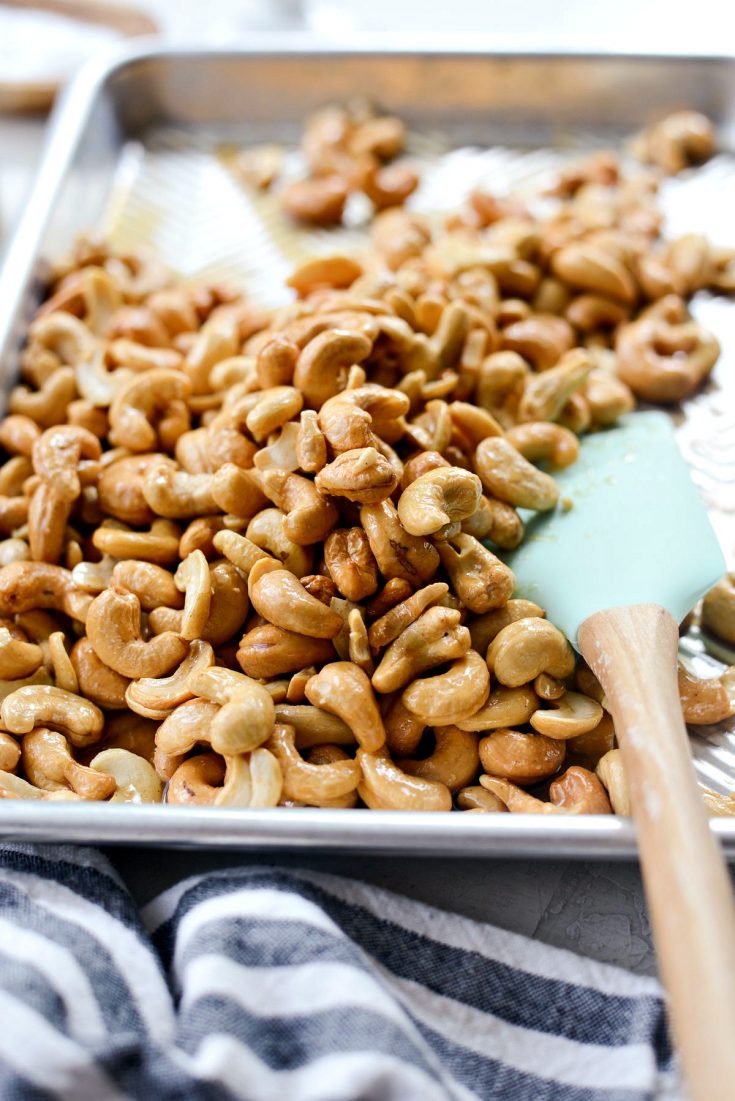 Honey Roasted Cashews - Simply Scratch