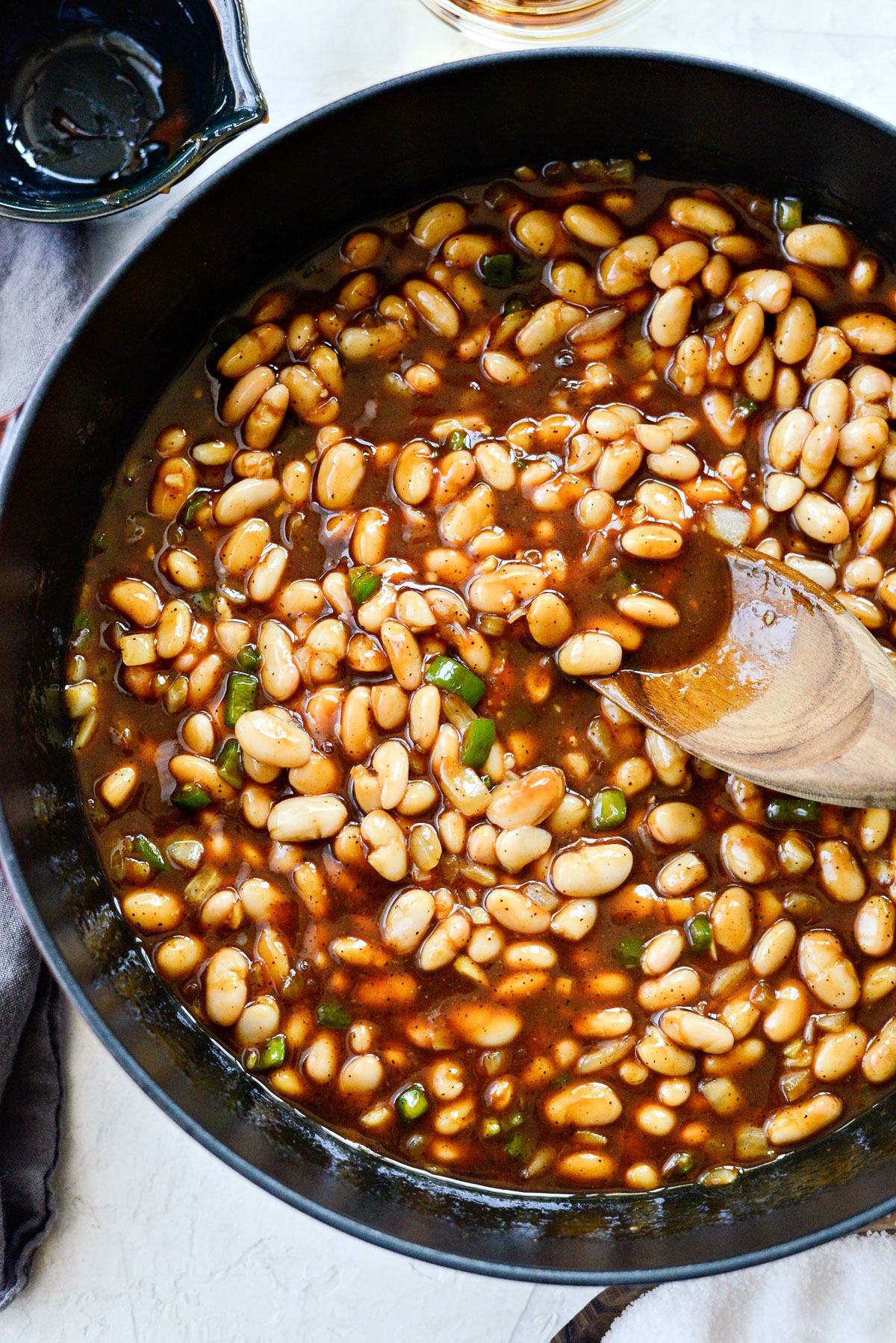 Spicy Jalapeño Baked Beans Recipe - Simply Scratch