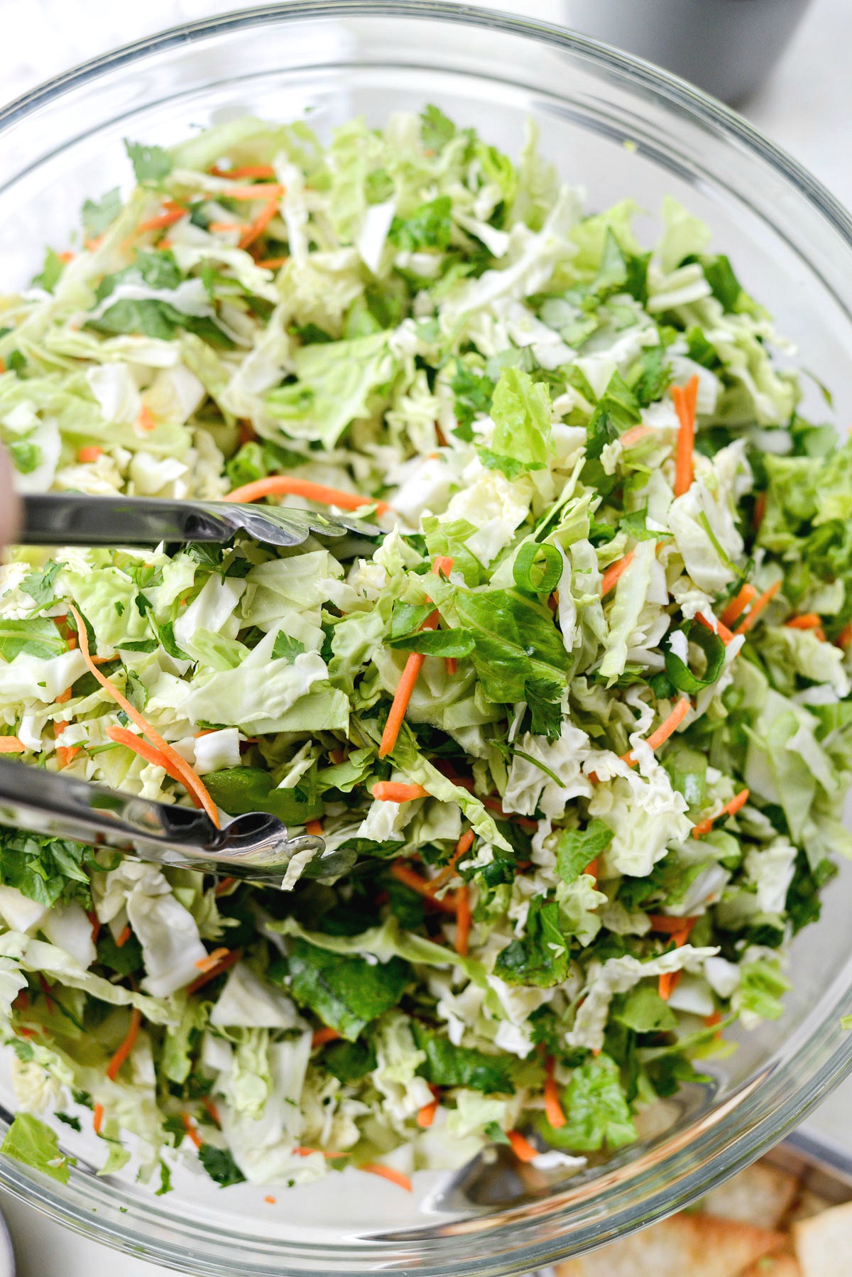 Asian Cabbage Chopped Salad - Simply Scratch