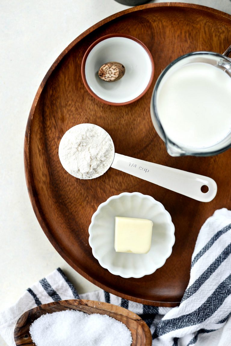 Classic Béchamel Sauce Recipe (White Sauce) - Simply Scratch