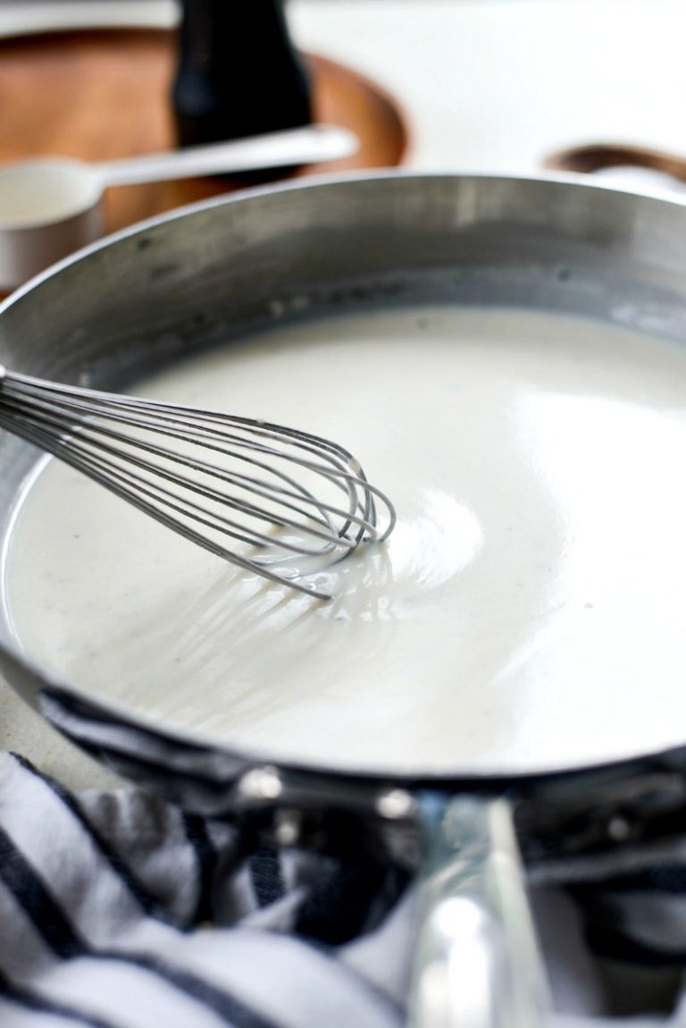 Classic Béchamel Sauce Recipe (White Sauce) - Simply Scratch