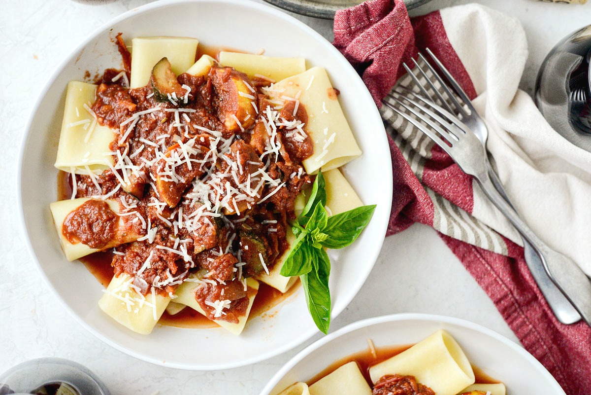 Garden Vegetable Ragu - Simply Scratch