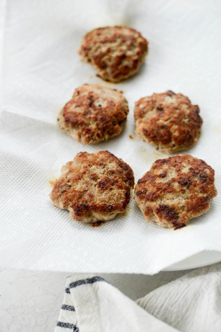 Homemade Turkey Breakfast Sausage (Low-Fat!) - Simply Scratch