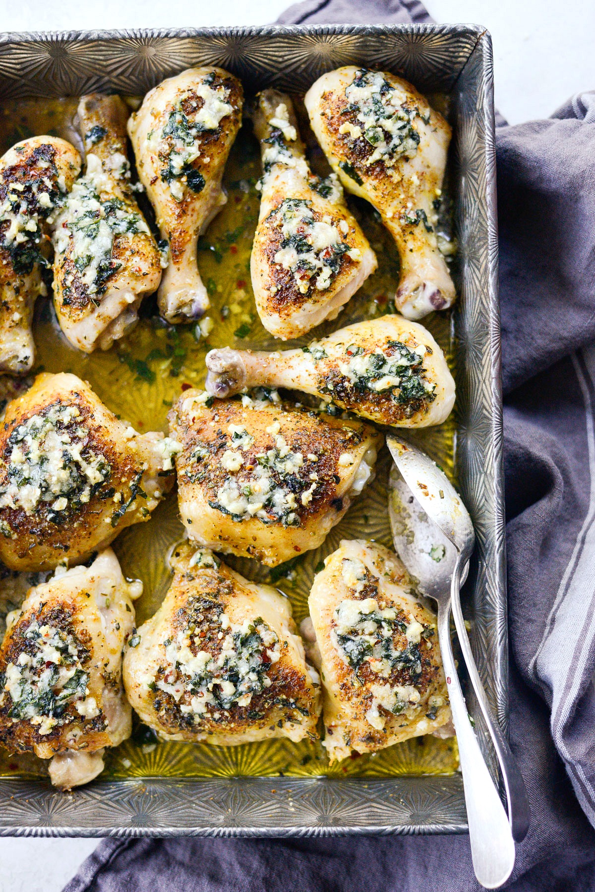 Parmesan Garlic Baked Chicken - Simply Scratch