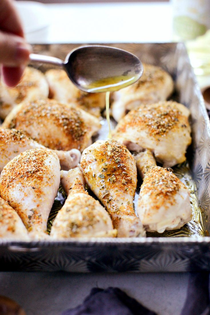 Parmesan Garlic Baked Chicken - Simply Scratch
