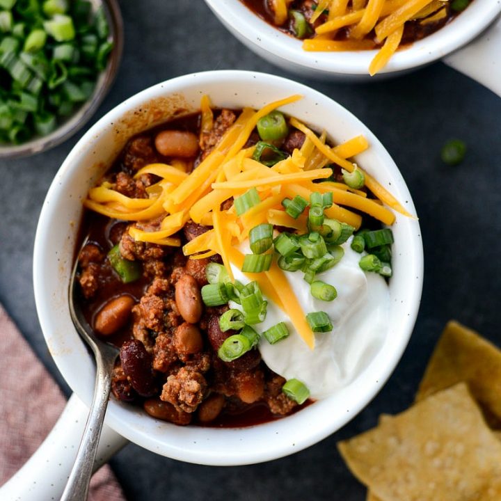 Easy Loaded Chili - Simply Scratch