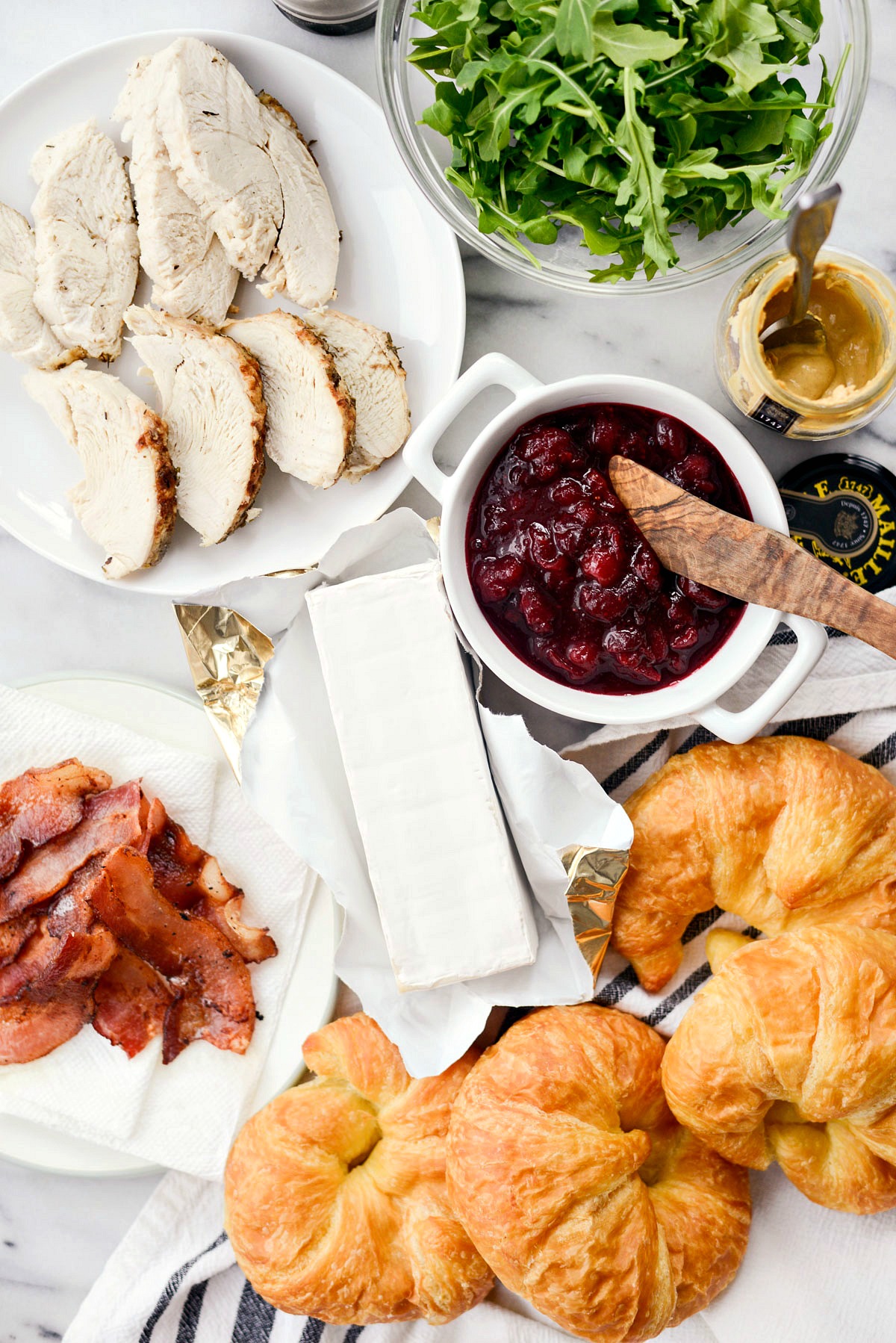 Turkey Cranberry Croissant Panini - Simply Scratch
