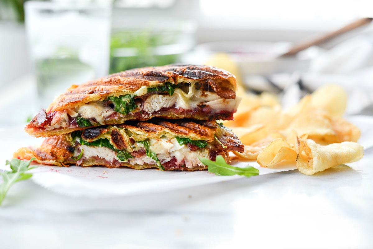 Turkey Cranberry Croissant Panini - Simply Scratch
