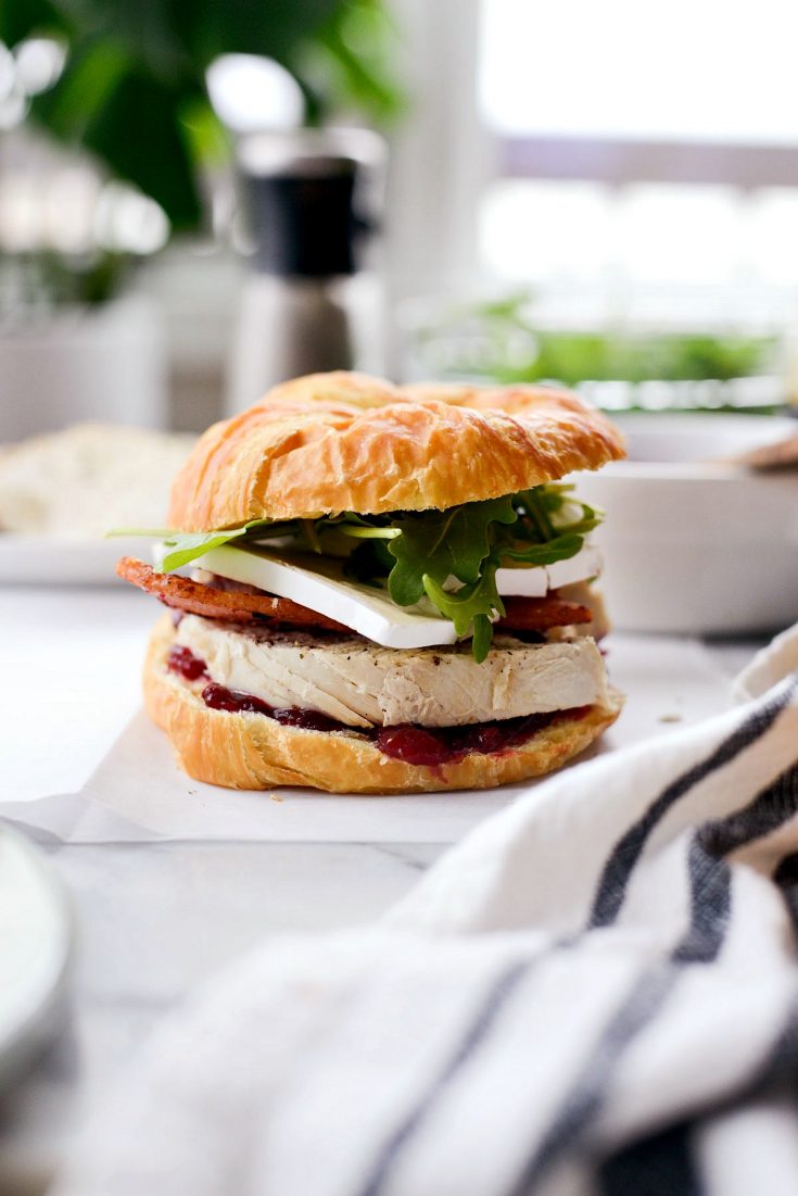 Turkey Cranberry Croissant Panini - Simply Scratch
