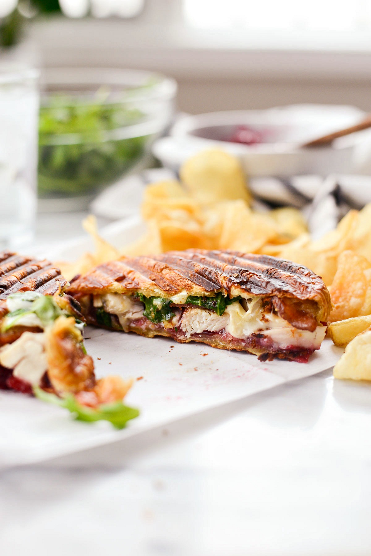 Turkey Cranberry Croissant Panini - Simply Scratch