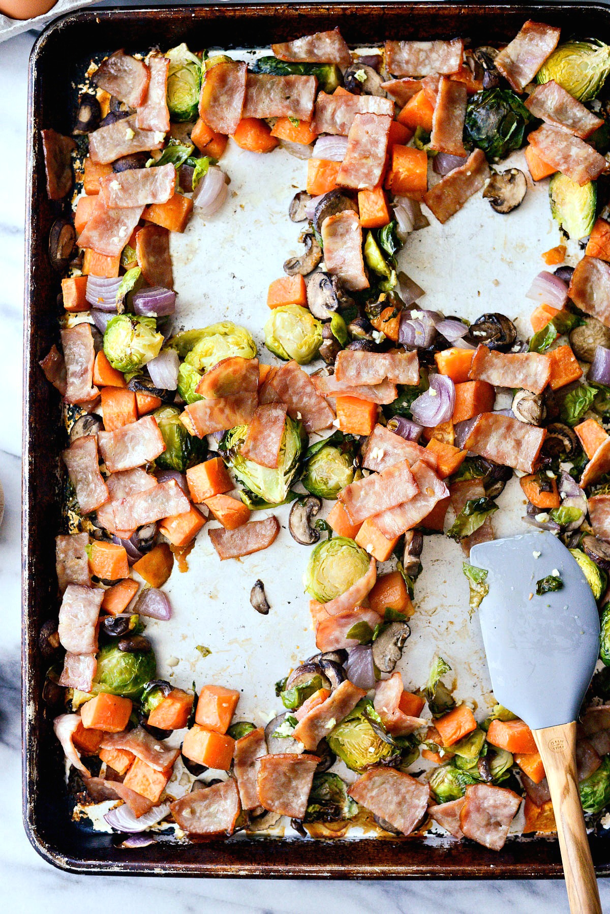 Sheet Pan Breakfast Hash - Simply Scratch