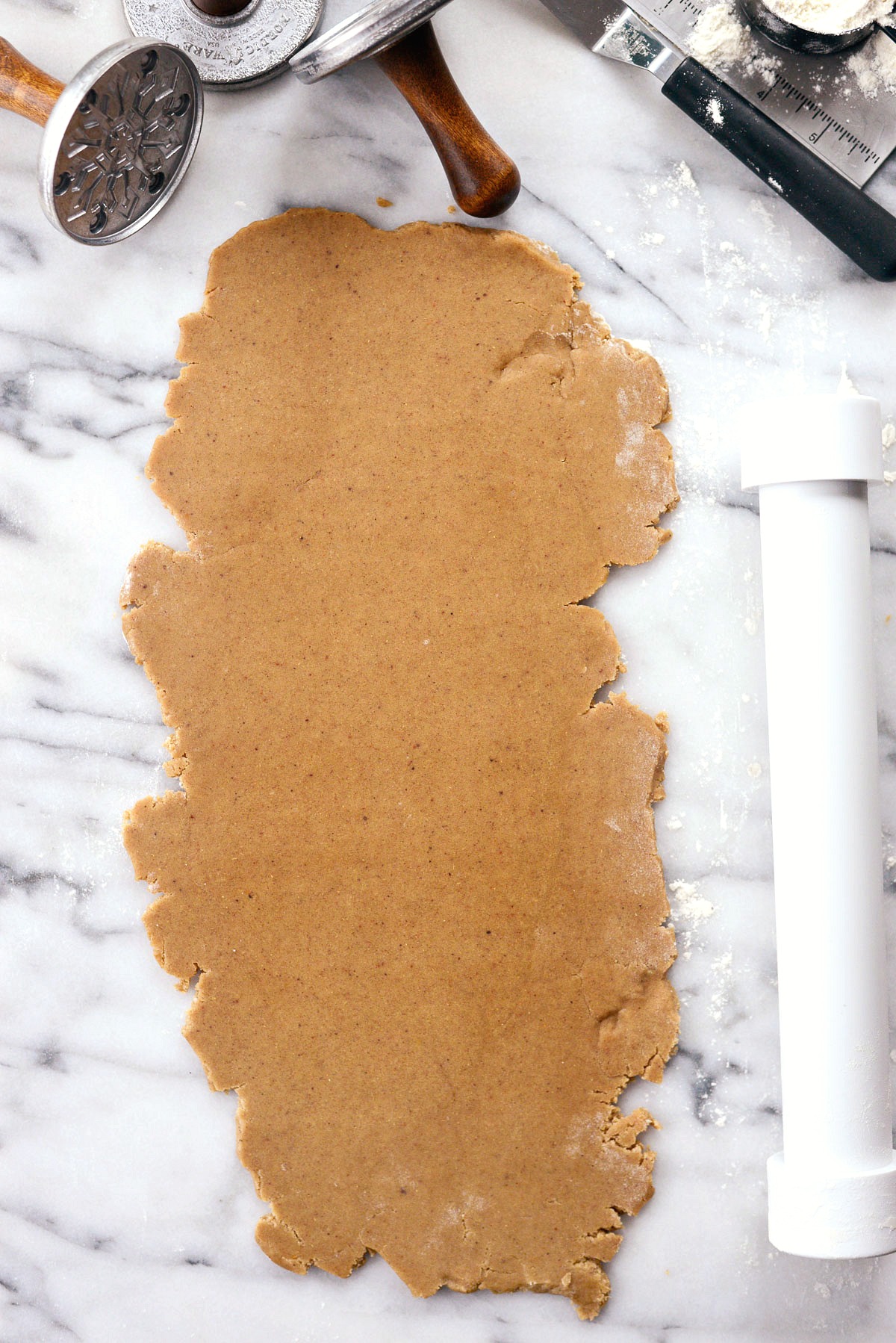 Speculoos Cookies (Dutch Windmill Cookies) - Simply Scratch