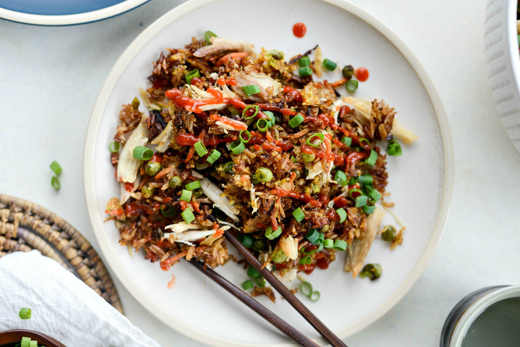 Sheet Pan Chicken Fried Rice - Simply Scratch