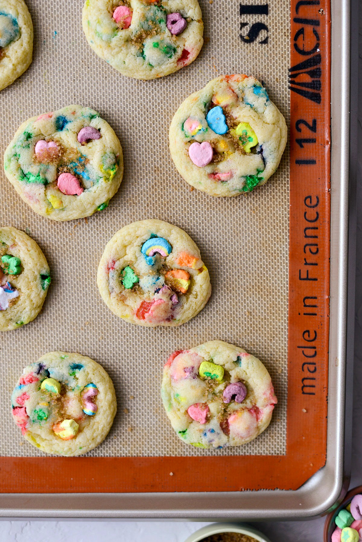 Lucky Charms Cookies - Simply Scratch