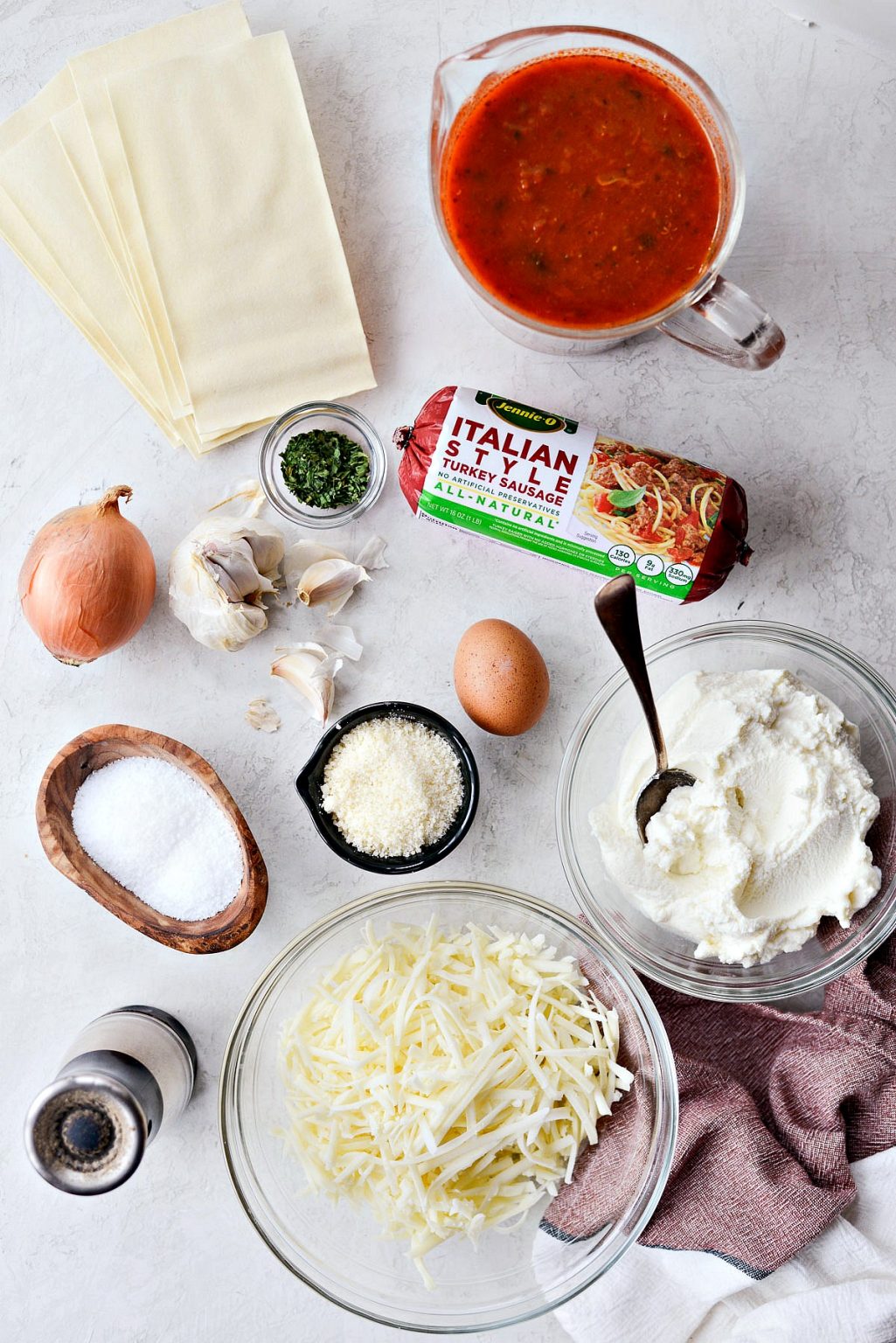 Small Batch Lasagna - Simply Scratch