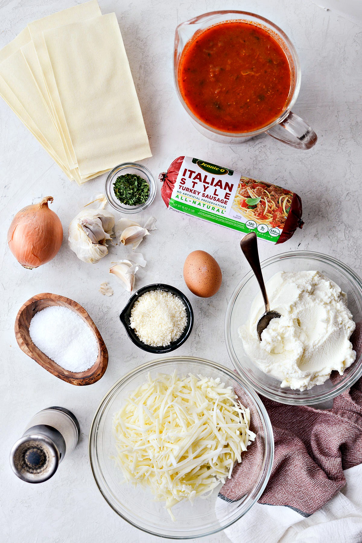 Small Batch Lasagna - Simply Scratch