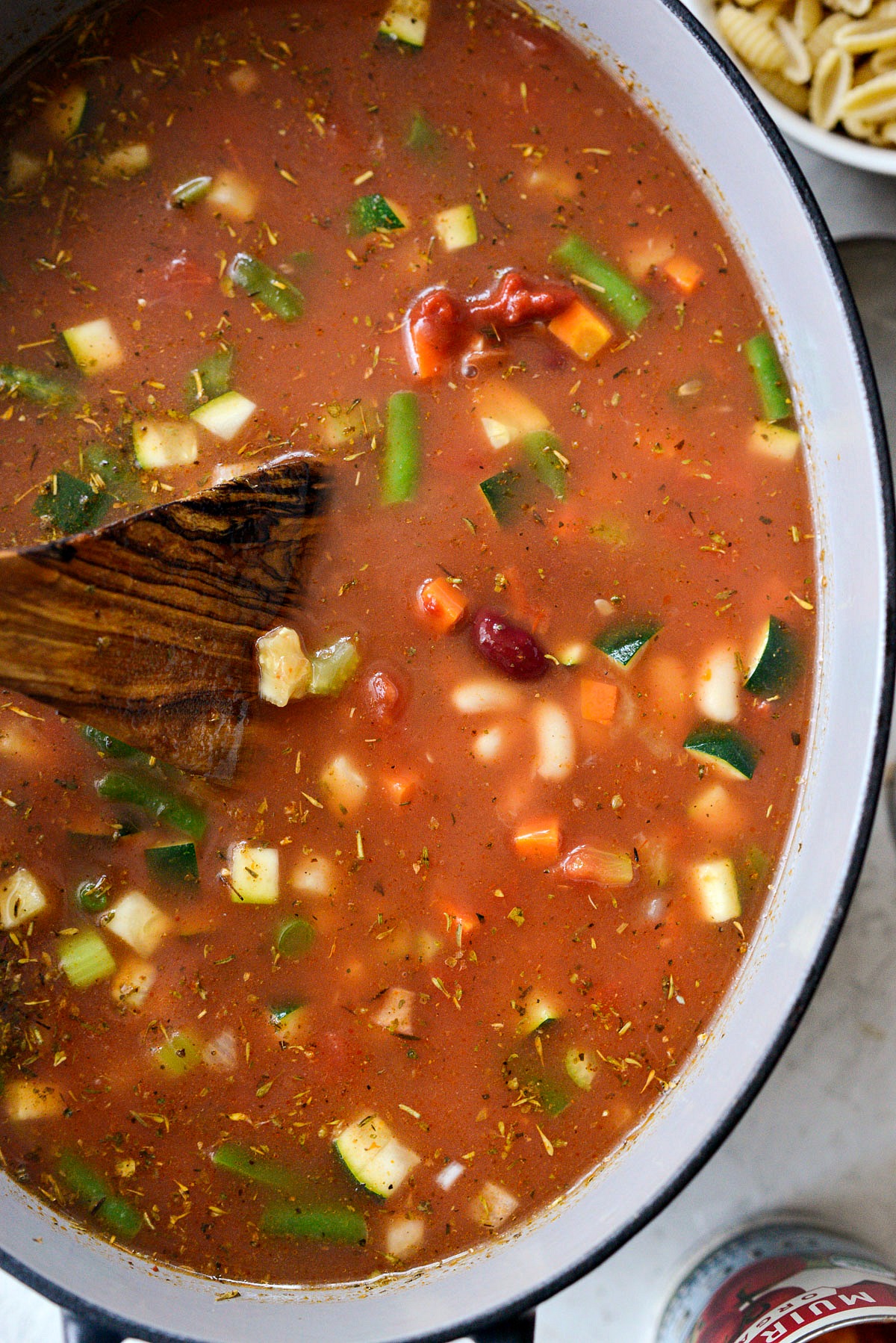 Classic Minestrone Soup - Simply Scratch