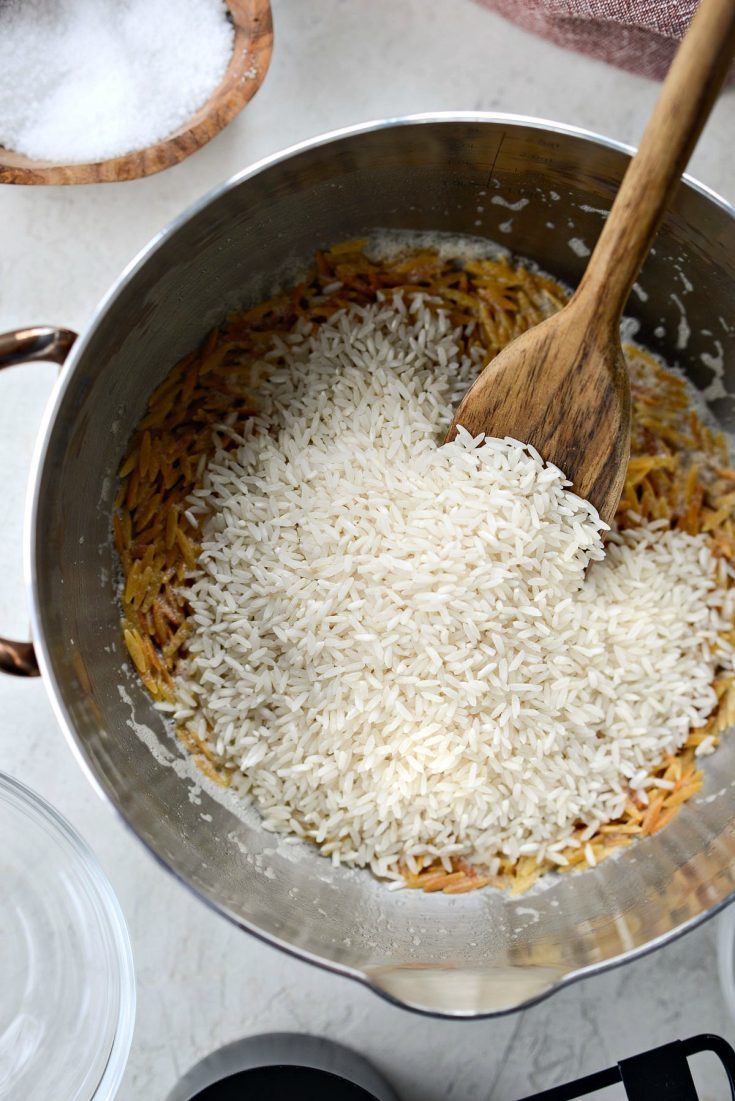 Simple Rice Pilaf - Simply Scratch