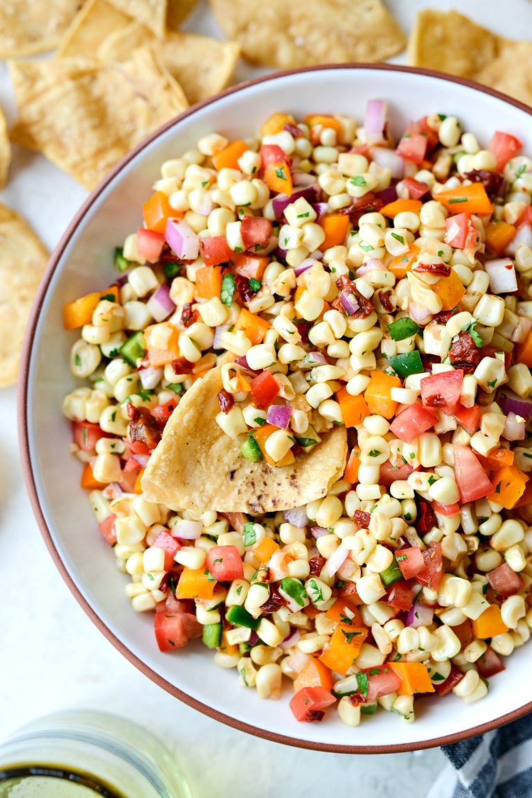 Smoky Chipotle Corn Salsa - Simply Scratch