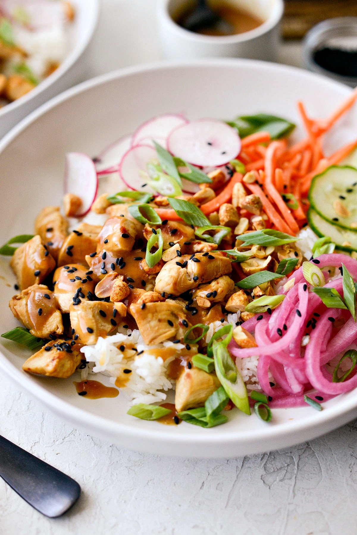 Ponzu Chicken Rice Bowls - Simply Scratch