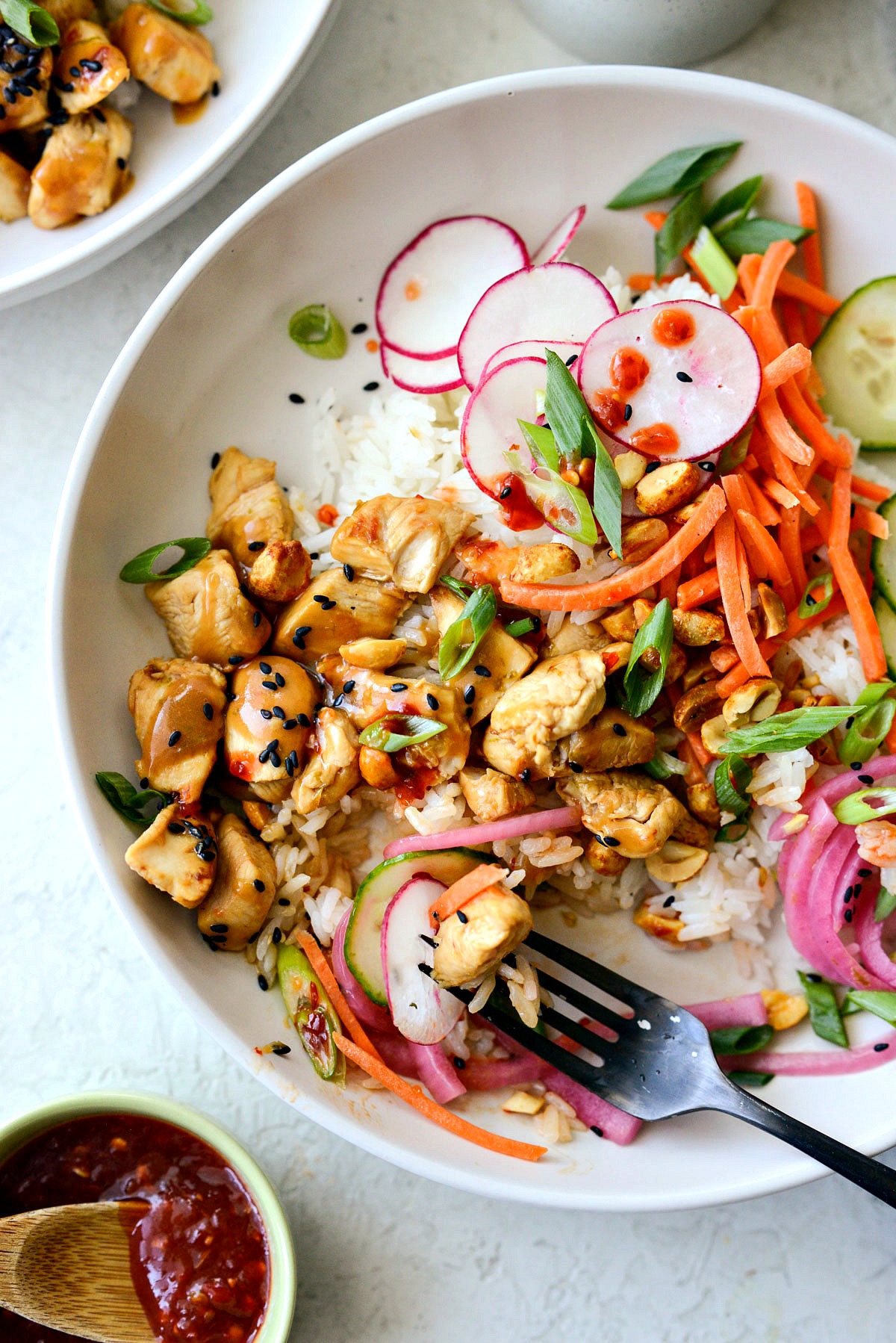 Ponzu Chicken Rice Bowls - Simply Scratch