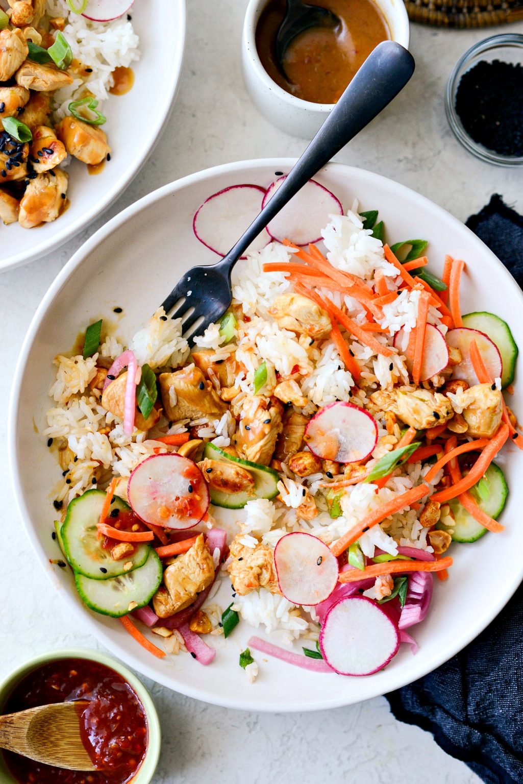 Ponzu Chicken Rice Bowls - Simply Scratch