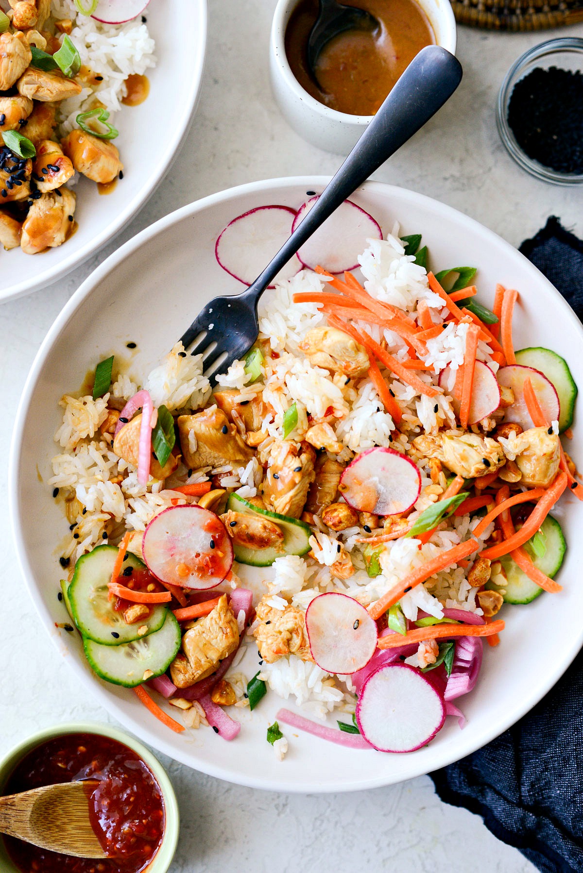 Ponzu Chicken Rice Bowls - Simply Scratch