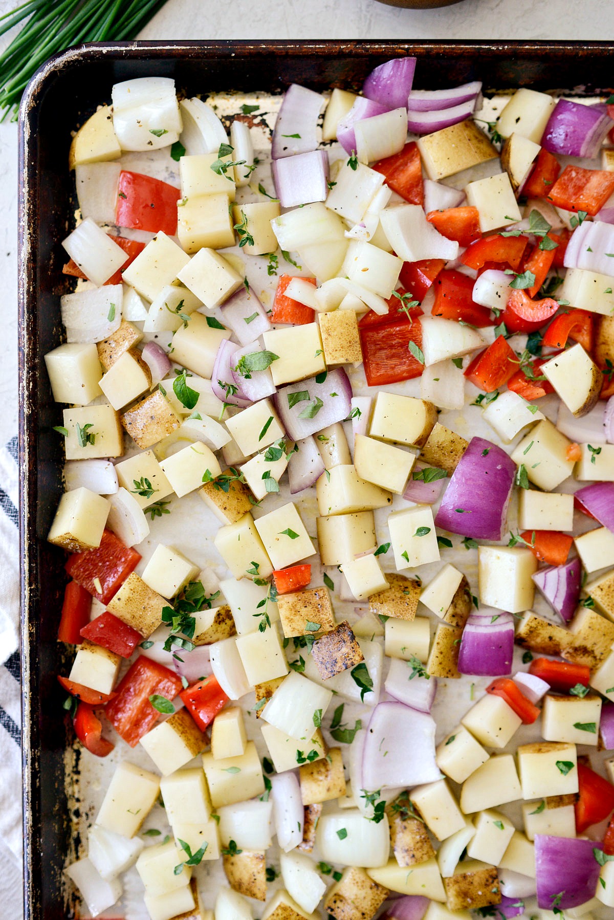 Smoked Brisket Breakfast Potatoes - Simply Scratch